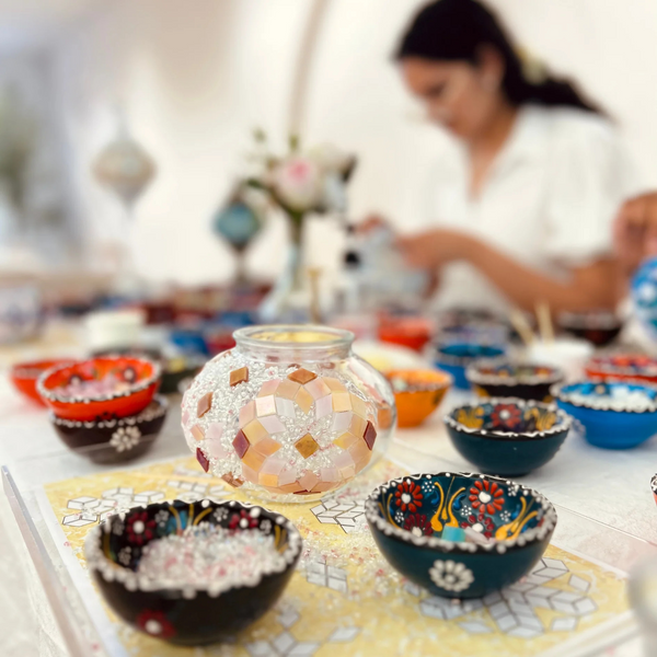 Mosaic Lamp Workshop - Turkish Mosaic Lamps | Tiles Workshop