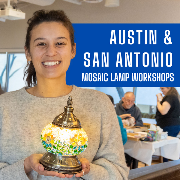 Mosaic Lamp Workshop - Turkish Mosaic Lamps | Tiles Workshop